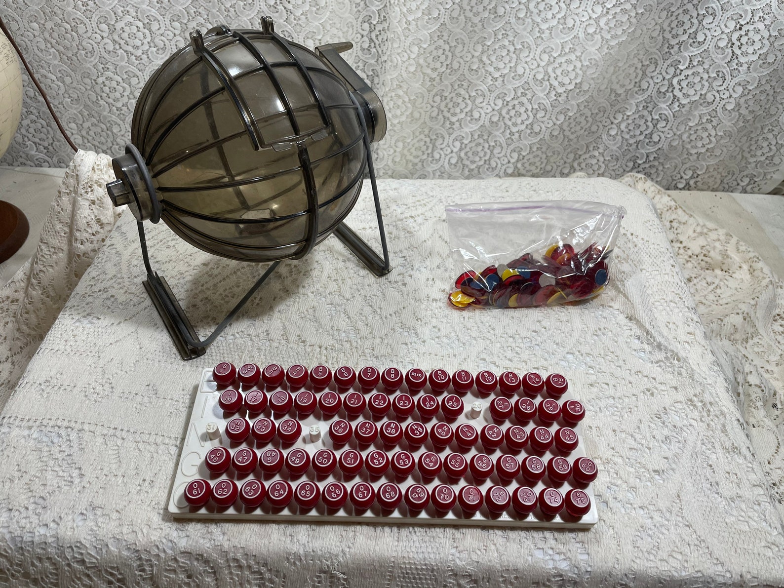 Vintage Bingo Wheel Set Vintage Bingo Bingo Vintage Bingo - Etsy