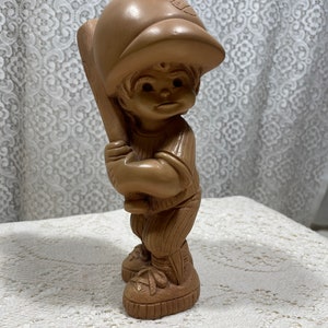 Vintage Fannykins Baseball Statue Figurine by Bill Mack, Vintage ...