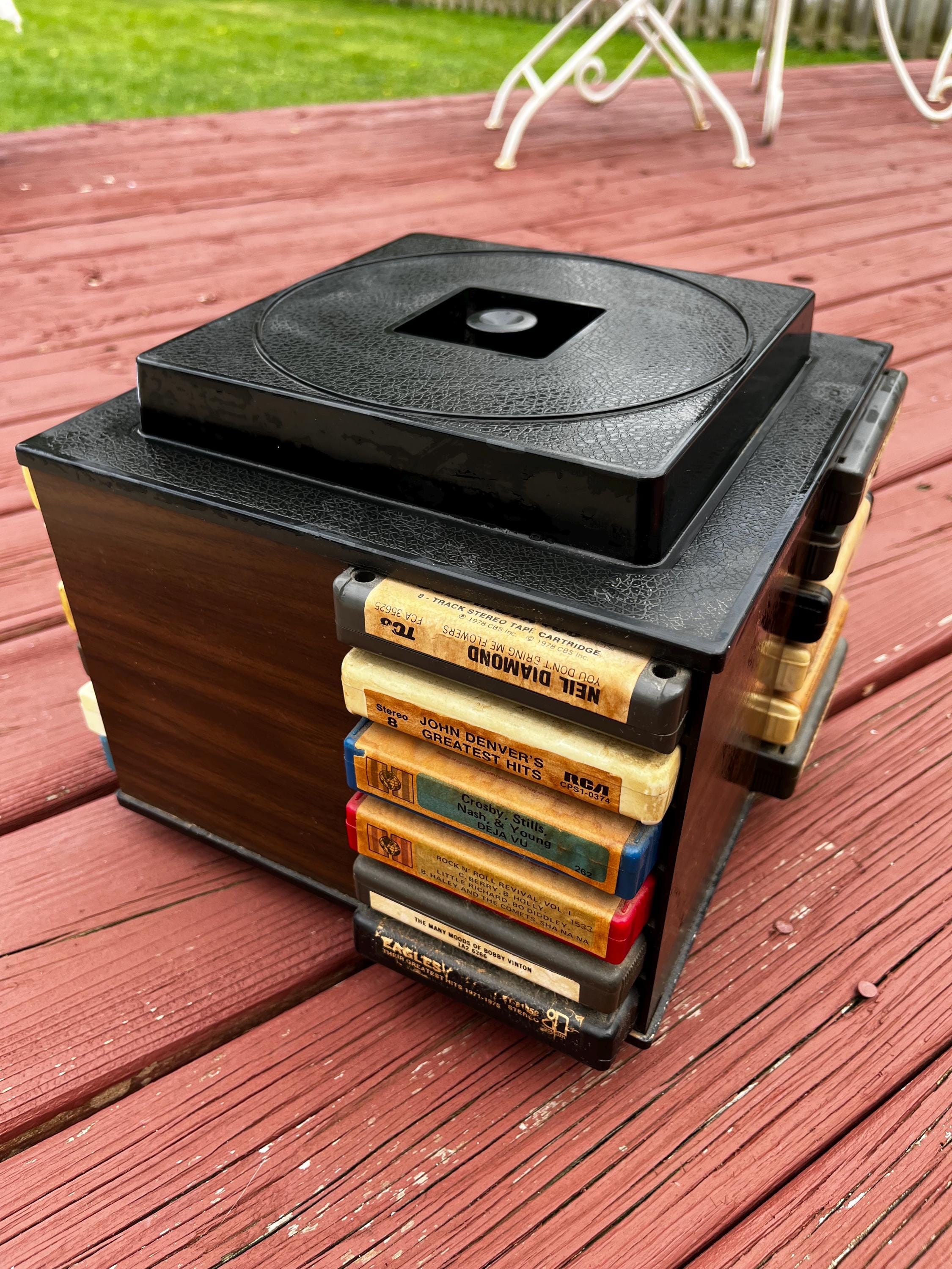 8 Track Tapes and Tape Holder, 8 Track Tape Storage, 8 Track Tapes ...