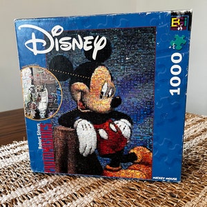Vintage Mickey Mouse Mosaic Puzzle, Vintage Mickey Mouse Puzzle ...