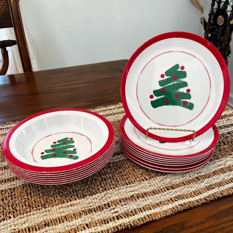Christmas Dinnerware - Etsy