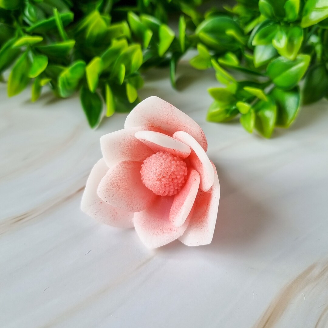 Silicone Magnolia Mold Flower Silicone Mold Flower Soap Mold 3d ...