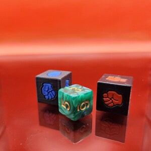 Rock Paper Scissors Dice - Etsy