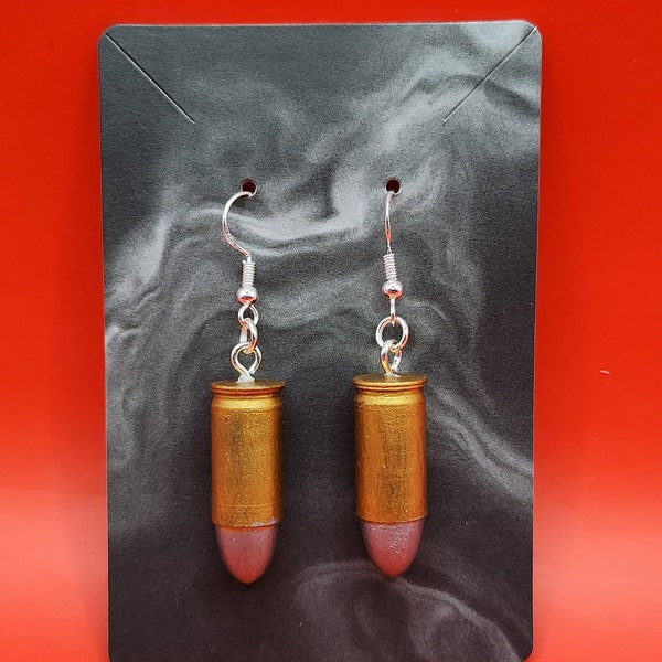 Bullet Earrings - Etsy