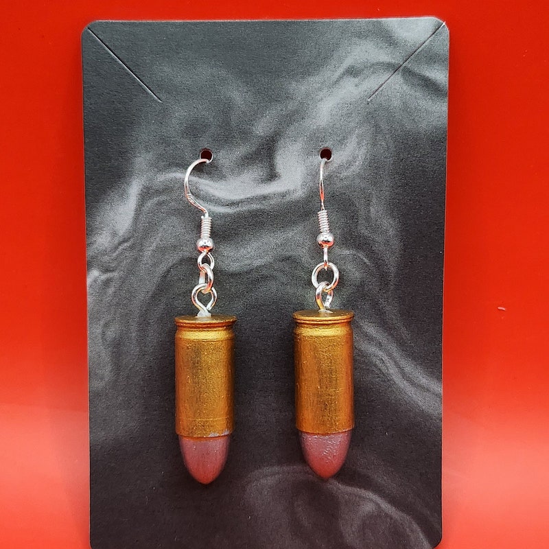 Bullet Earrings - Etsy