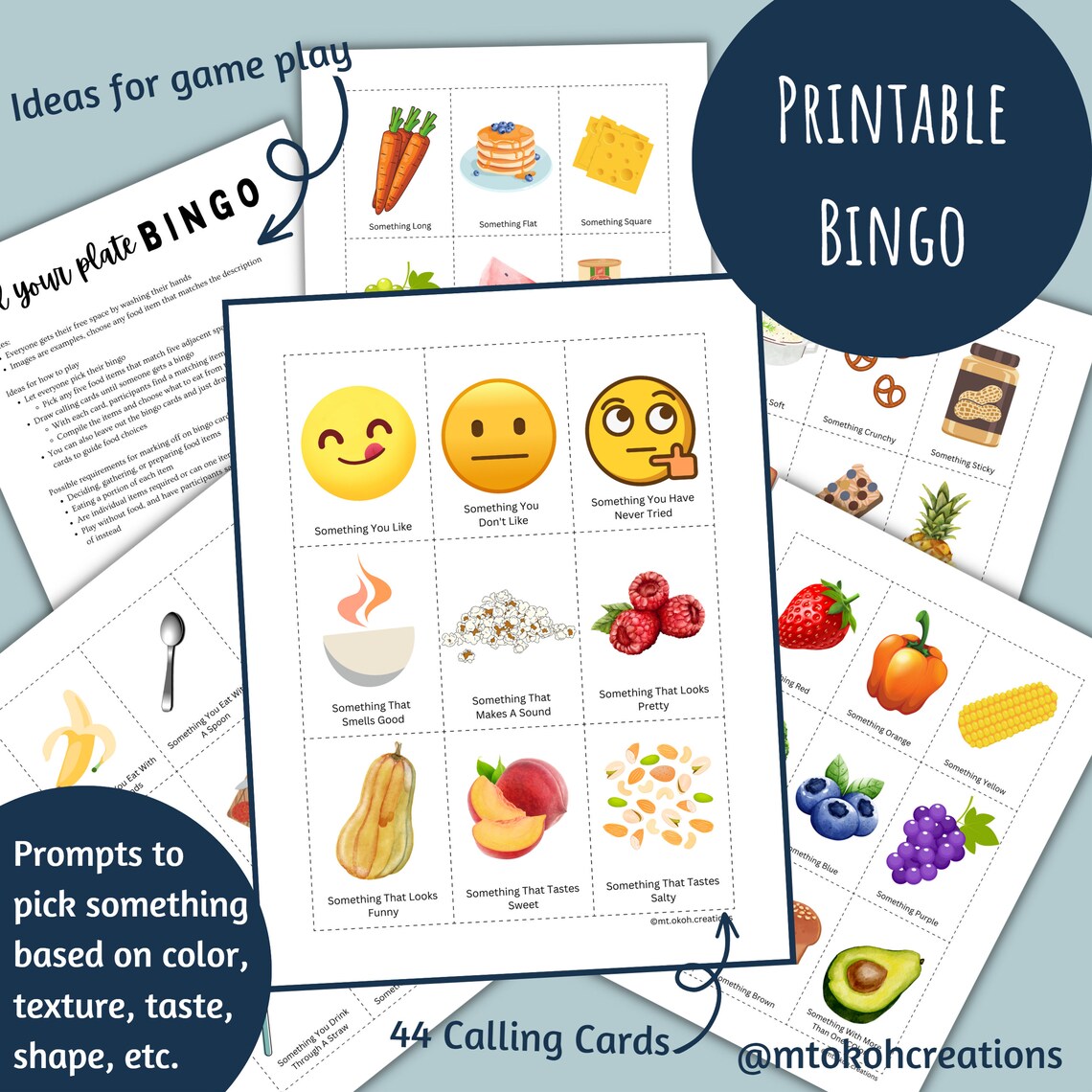 Nutrition and Food Choice Bingo fill Your Plate Bingo - Etsy