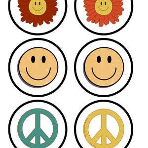 Customizable Groovy Classroom Set - Etsy