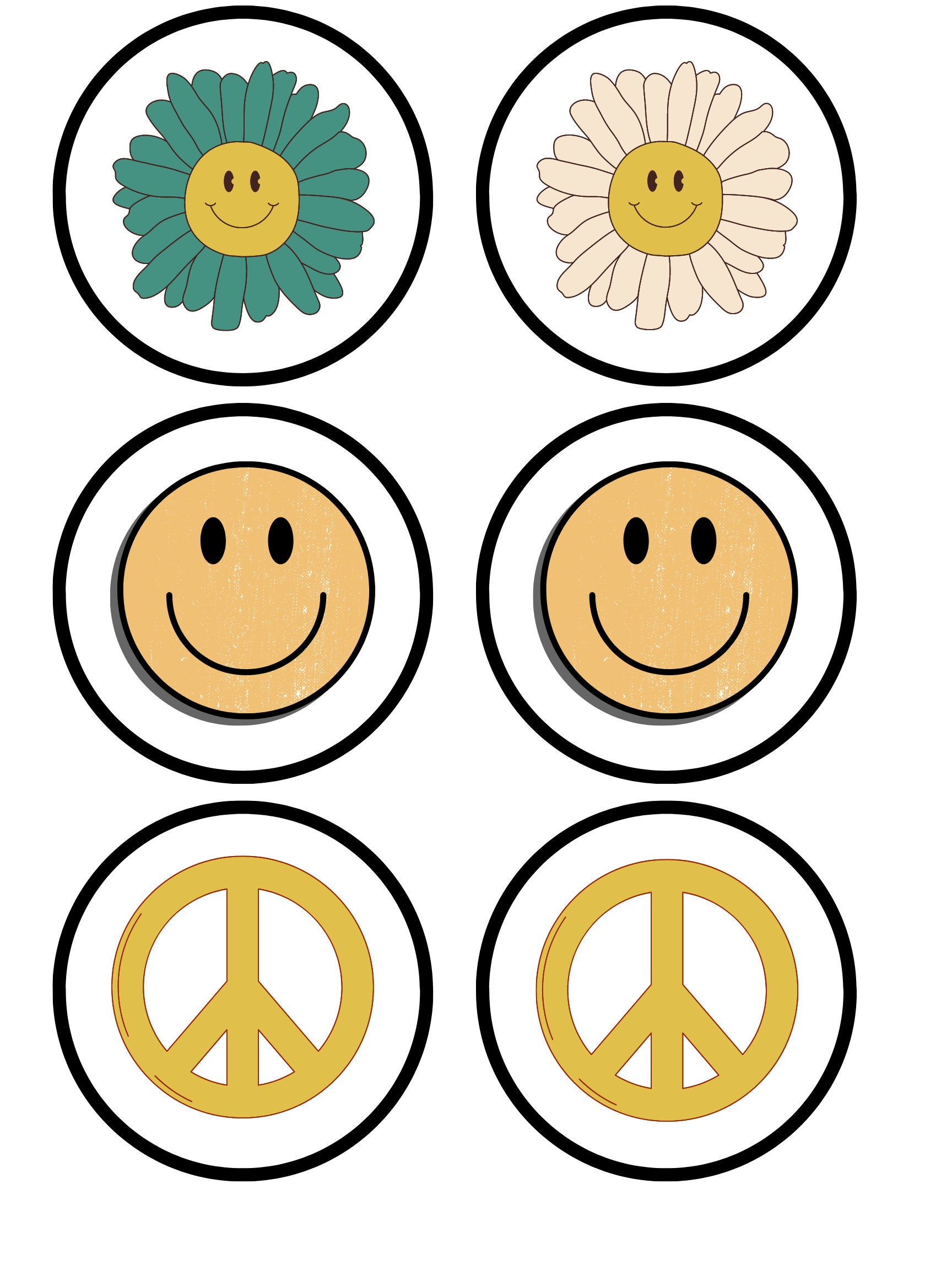 Customizable Groovy Classroom Set - Etsy