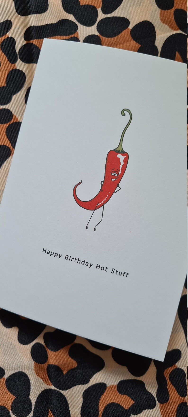Happy Birthday Hot Stuff Birthday Card Handmade Card Funny | Etsy UK