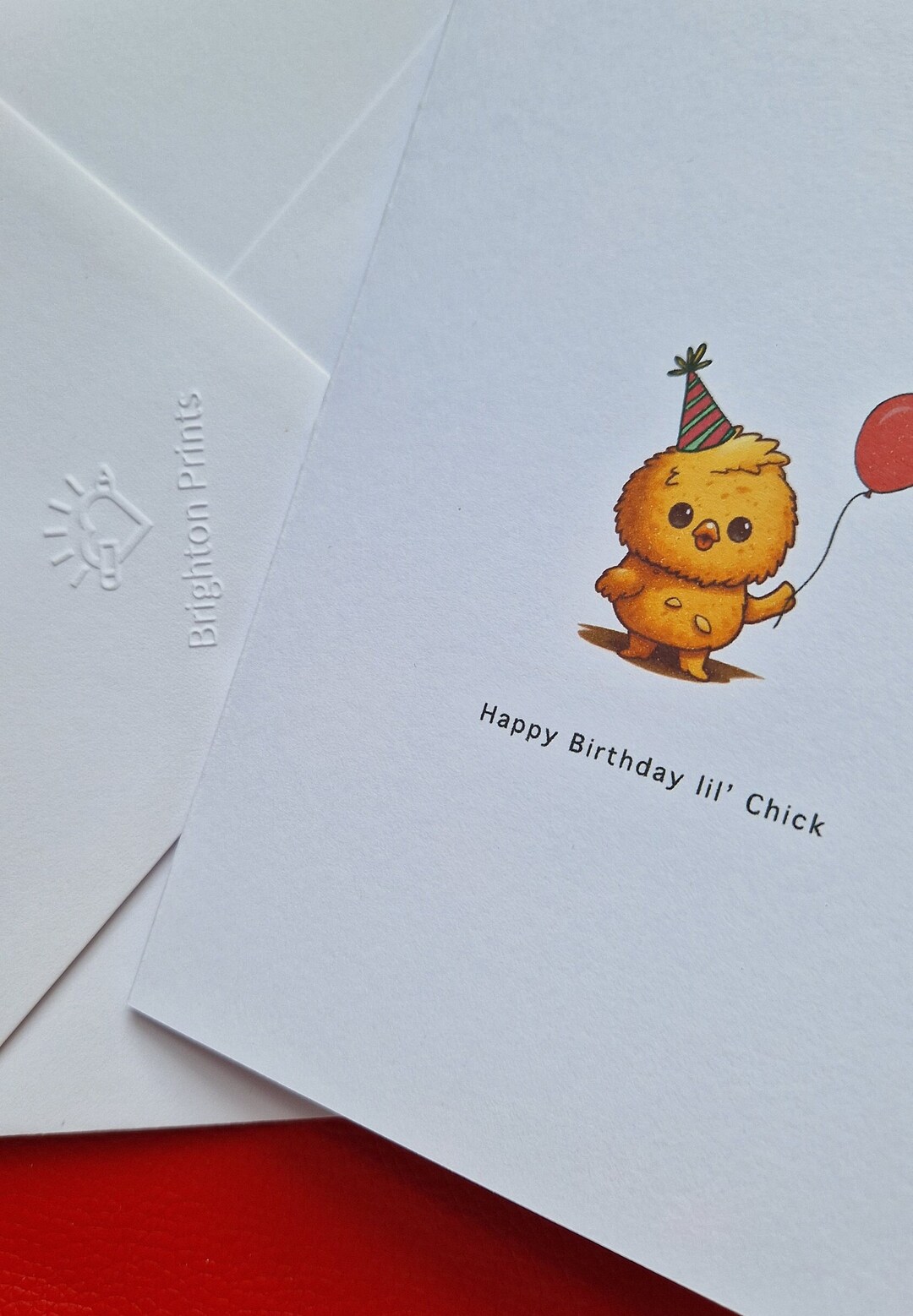Chick Birthday Card, Funny Pun Handmade A6 Card - Etsy