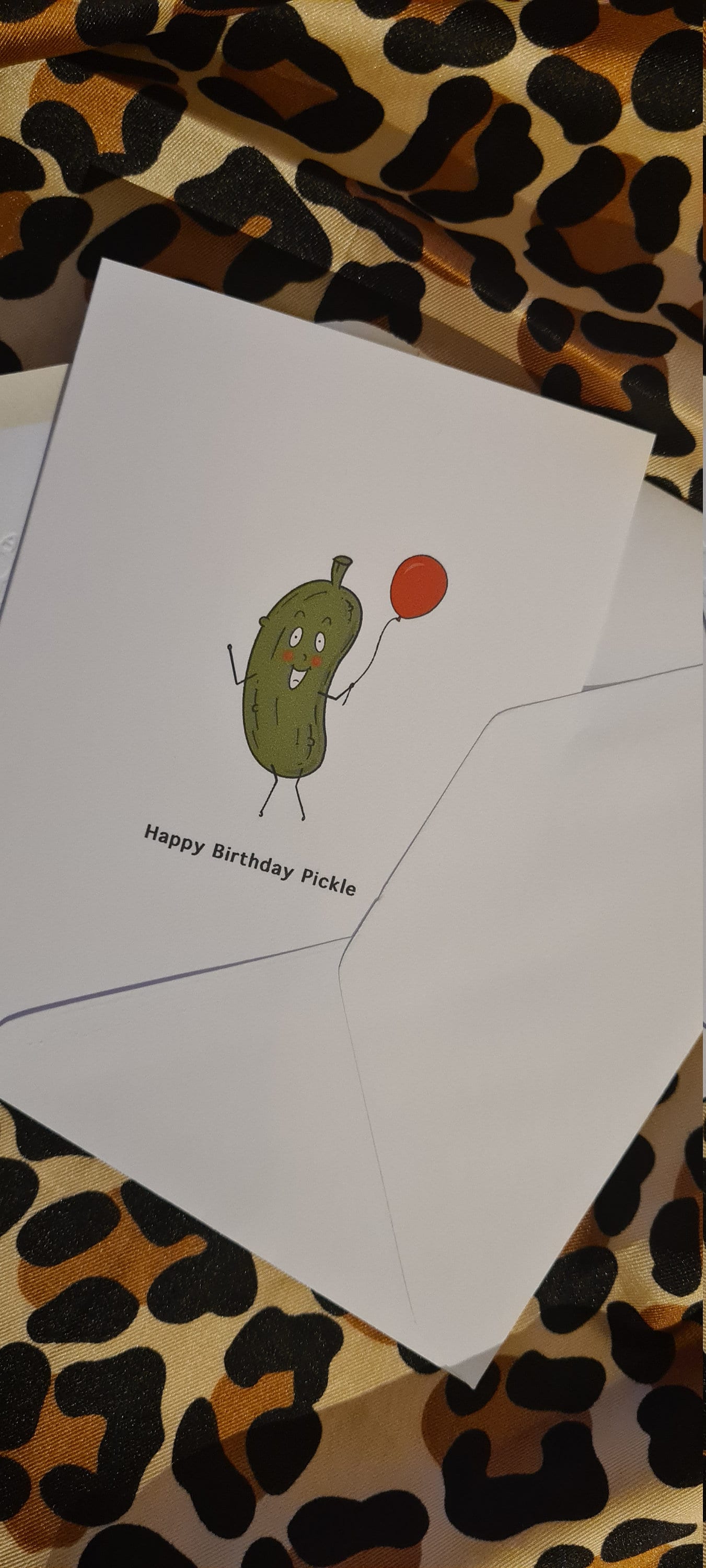 Happy Birthday Pickle Birthday Card Handmade Card Funny - Etsy