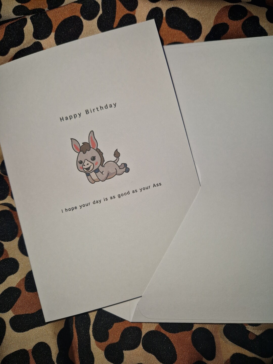 Birthday Card. Funny Birthday Card. Nice Ass Birthday Card. - Etsy