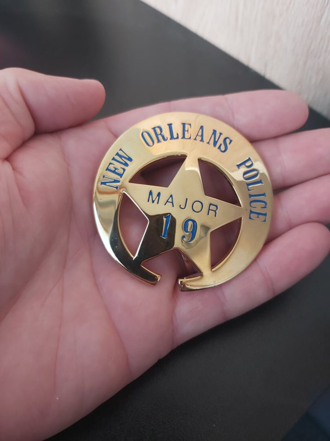 New Orleans Police Badge Replica NOPD Obsolete Badge | Etsy
