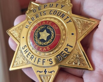 Harris County Badge - Etsy