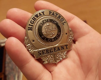 Florida Highway Patrol Badge - Etsy