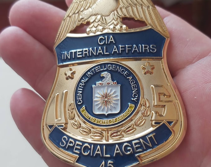 CIA Special Agent Badge Internal Affairs Badge Federal - Etsy
