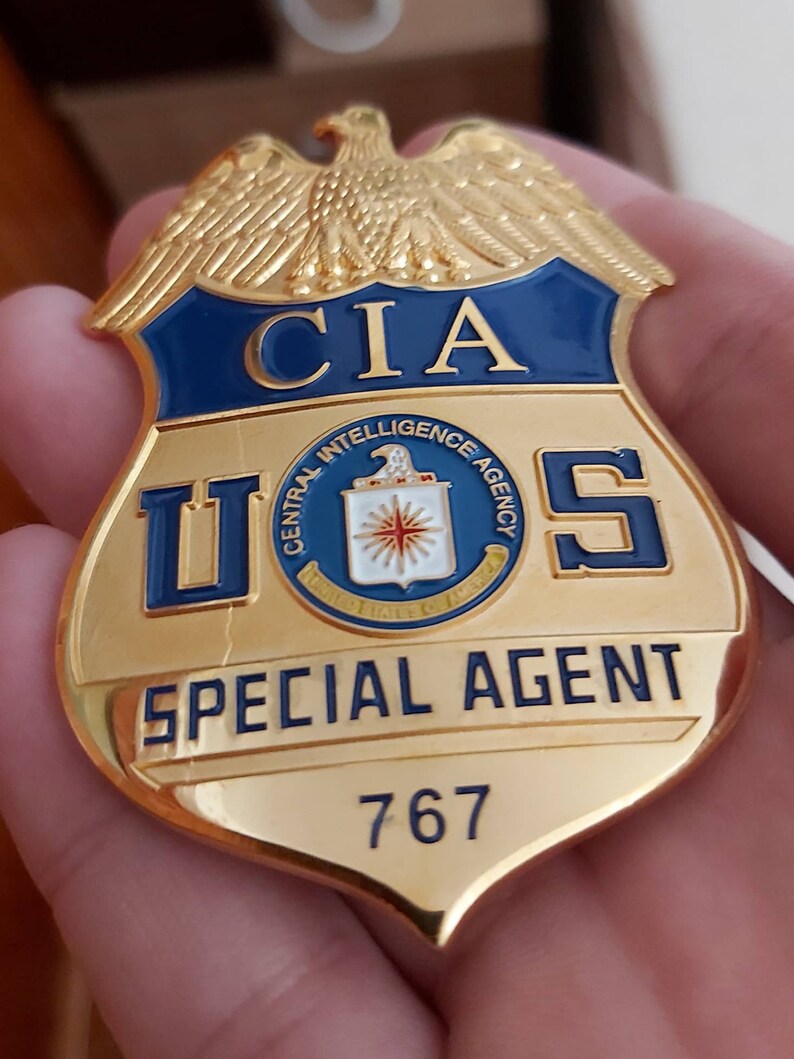 CIA Badge Federal Badge for Badge Collectors Only CIA - Etsy