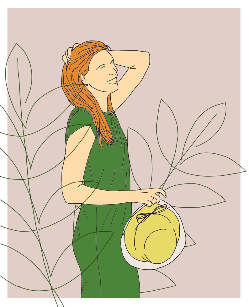 Custom Printable Line Art Drawing From Your Photo Digital Line Art custom-printable-line-art-drawing-from-your-photo-digital-line-art