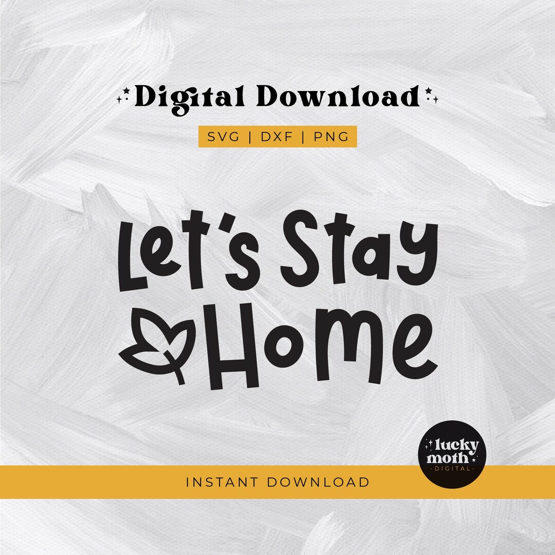 Let's Stay Home SVG Autumn SVG Fall SVG Fall Design - Etsy