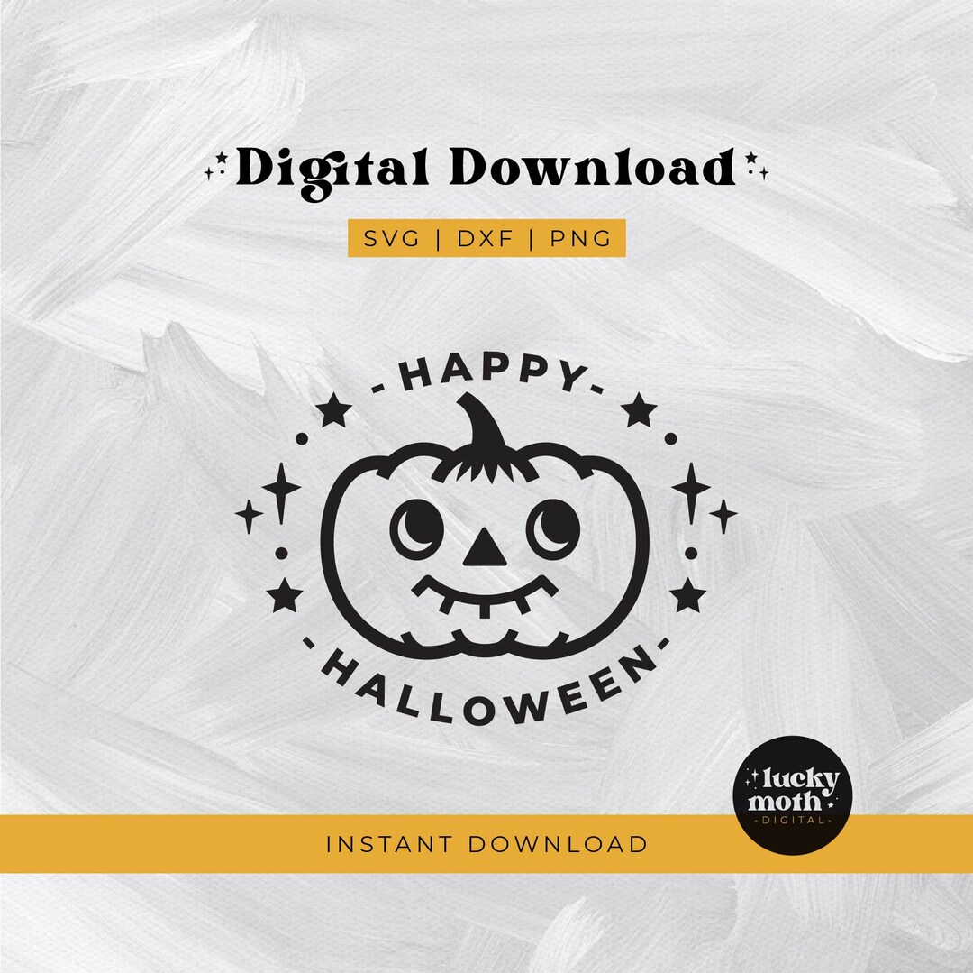 Happy Halloween SVG Pumpkin SVG Halloween Svg Halloween - Etsy
