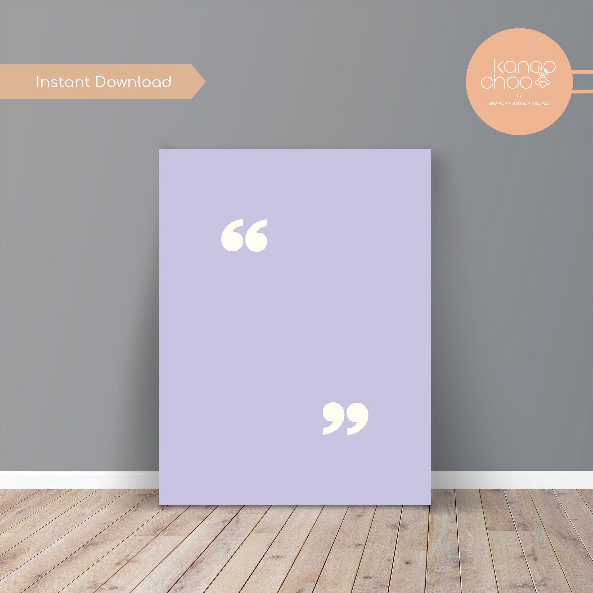 Inverted Comma Print Quotation Mark Poster Home Decor - Etsy