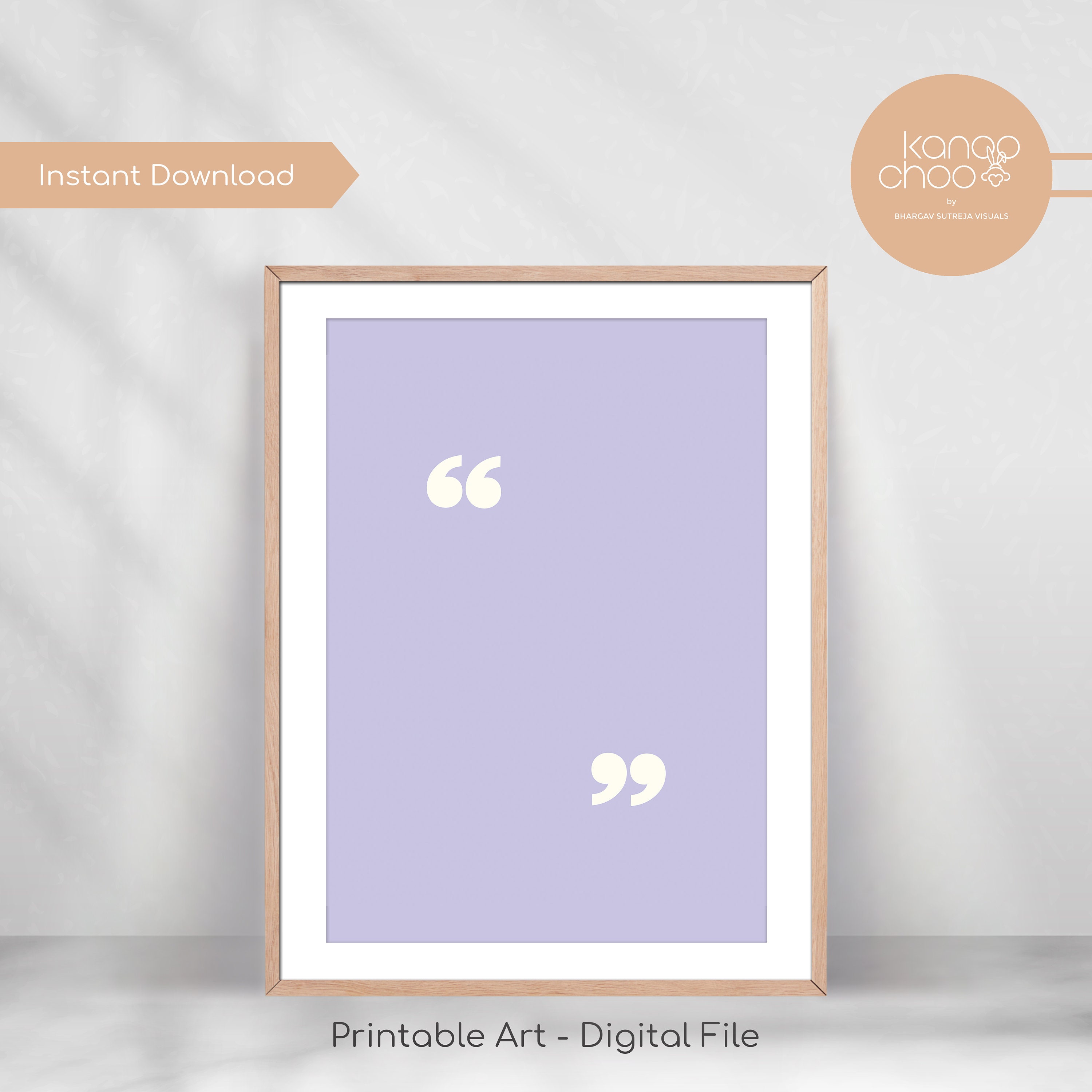 Inverted Comma Print Quotation Mark Poster Home Decor - Etsy