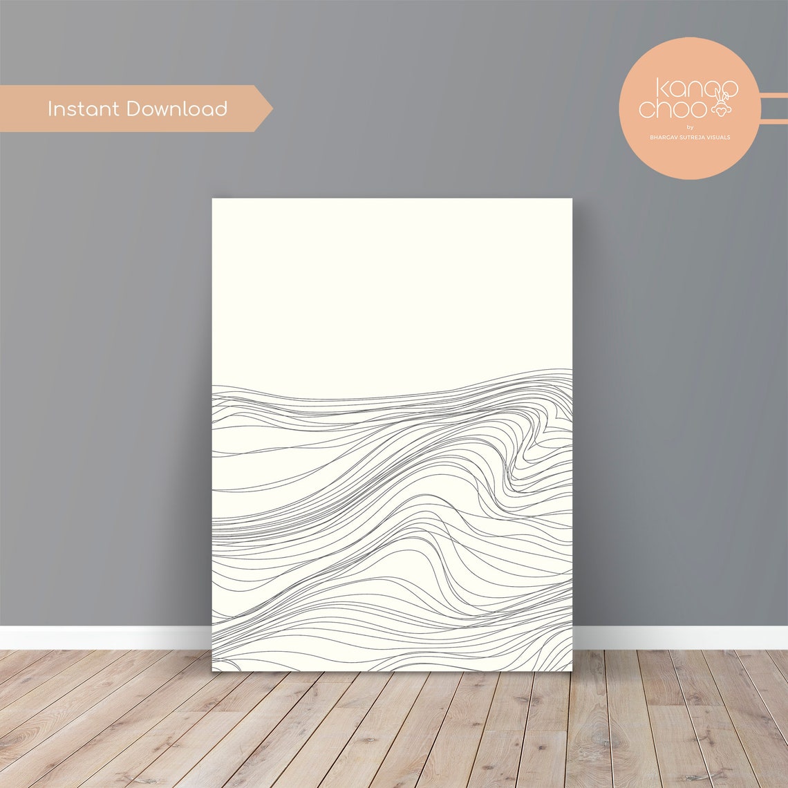 Modern Minimalist Art Abstract Line Drawing Contemporary | Etsy