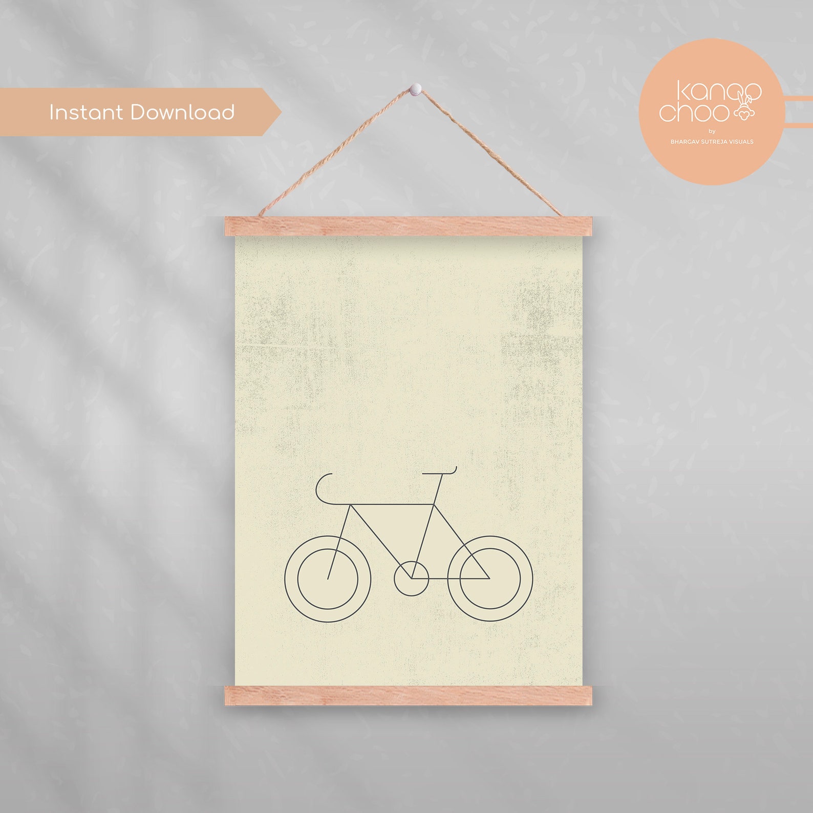 Bicycle Print Art Cycle Art Print Cyclist Retro Cycle | Etsy