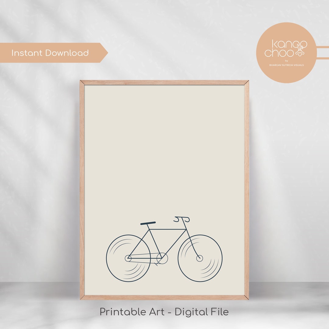 Cycle Art Print, Bike Art, Cyclist, Cycle Poster, Cycling Wall Art ...