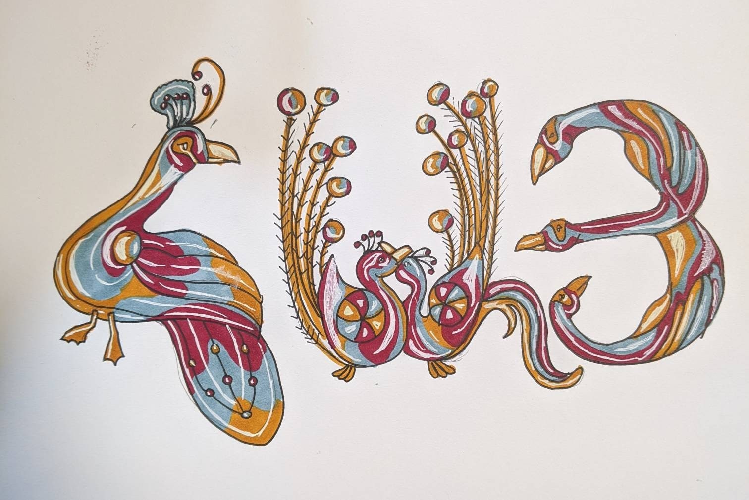 Custom Armenian Calligraphy Lettering Name - Etsy