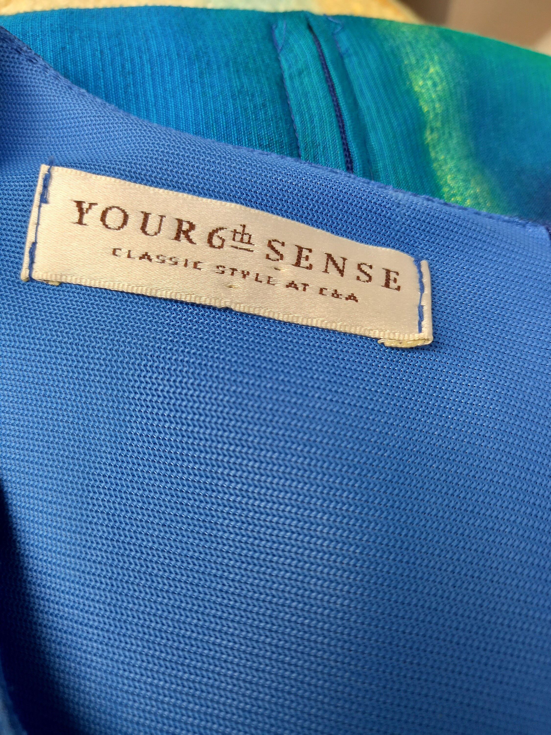 Vintage Womens 90s Your 6th Sense Long Blue Summer Dress Size 18 - Etsy UK