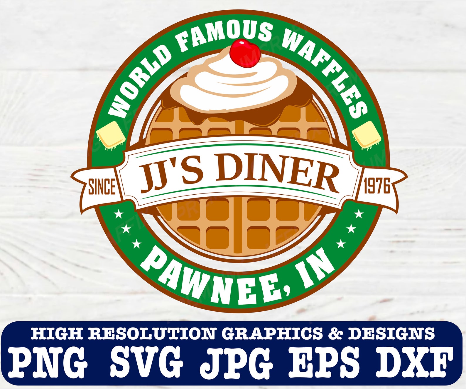 Jj's Diner Svg Parks and Rec Svg CRICUT SVG Parks and - Etsy New Zealand