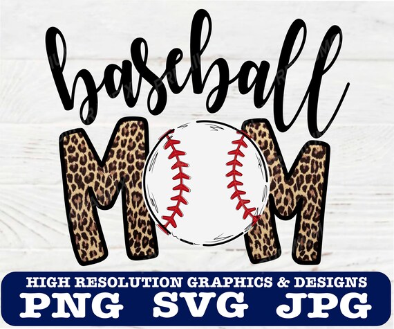 Clip Art & Image Files Png Silhouette Dxf Leopard Softball Mom Svg Jpg ...