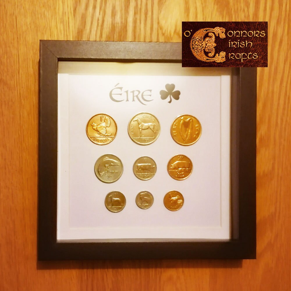 O'Connors Box Framed Pre-Decimal Irish Eire Ireland Coin | Etsy