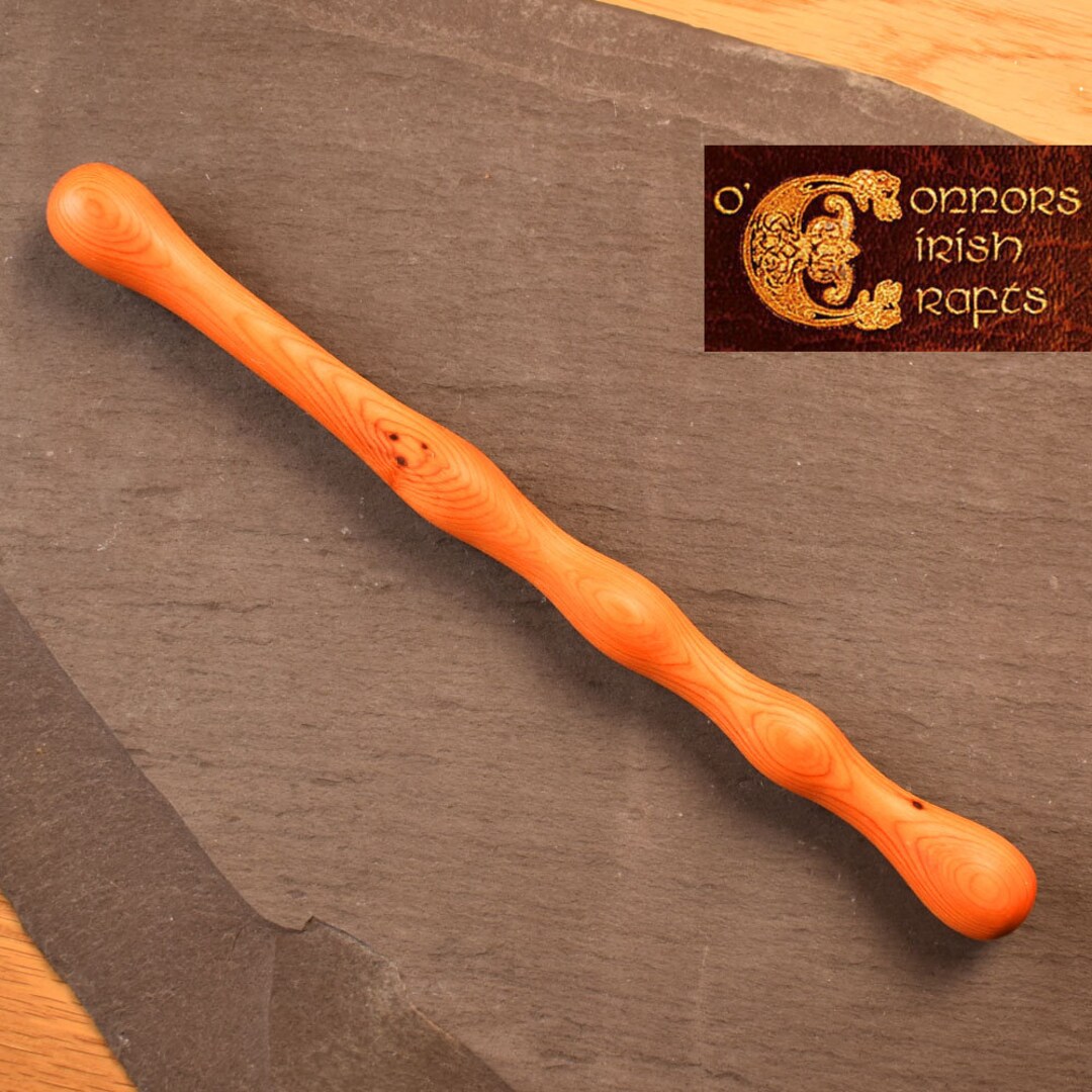 O'connors Irish Yew Wood Bodhran Drum Tipper Beater Stick 9.5 - Etsy