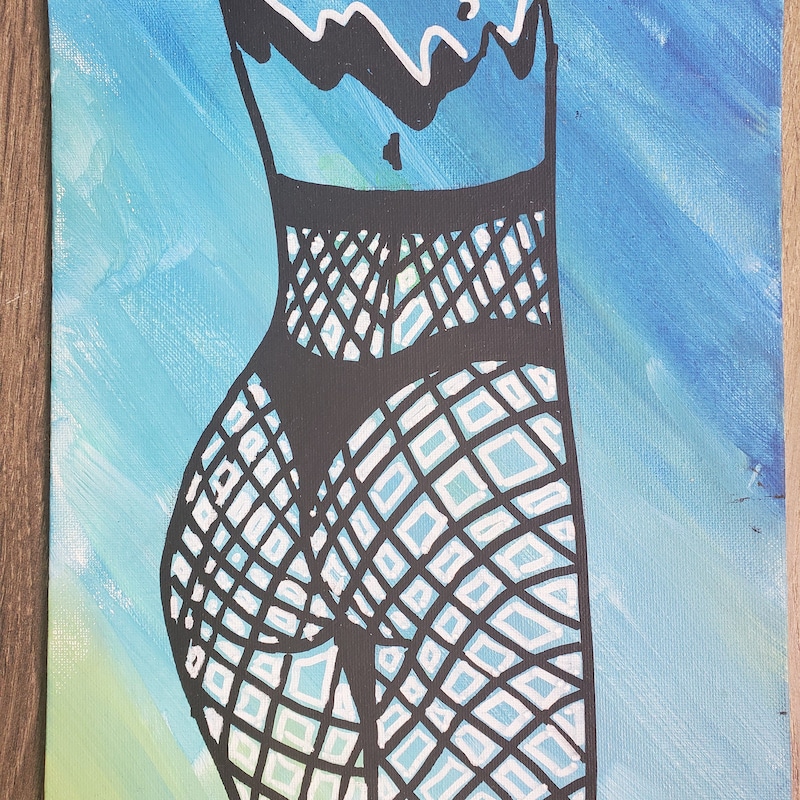 Female Butt Painting Etsy female-butt-painting-etsy