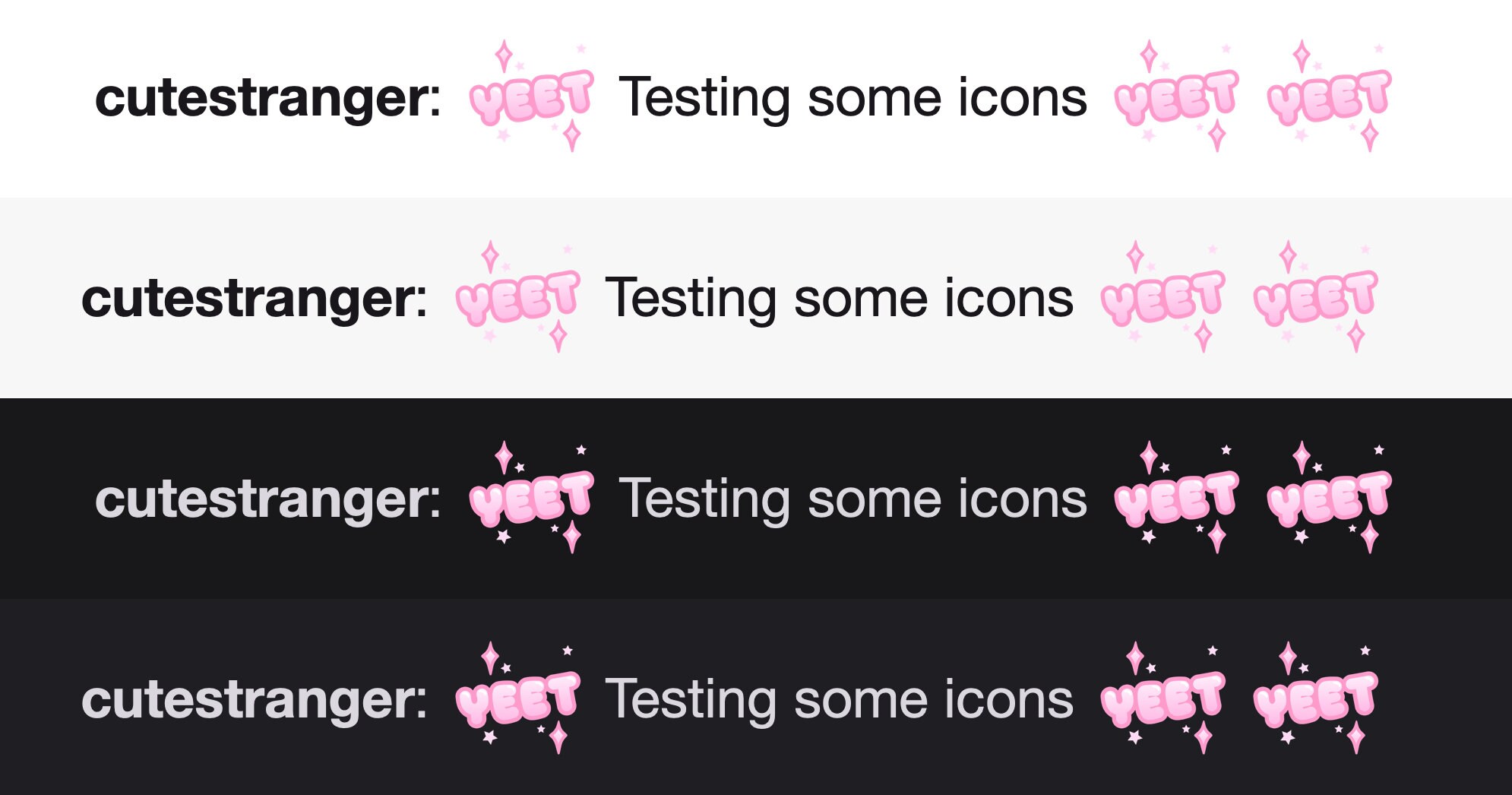 Pastel Pink Yeet Twitch Emote / Stream Graphics / Cute / - Etsy