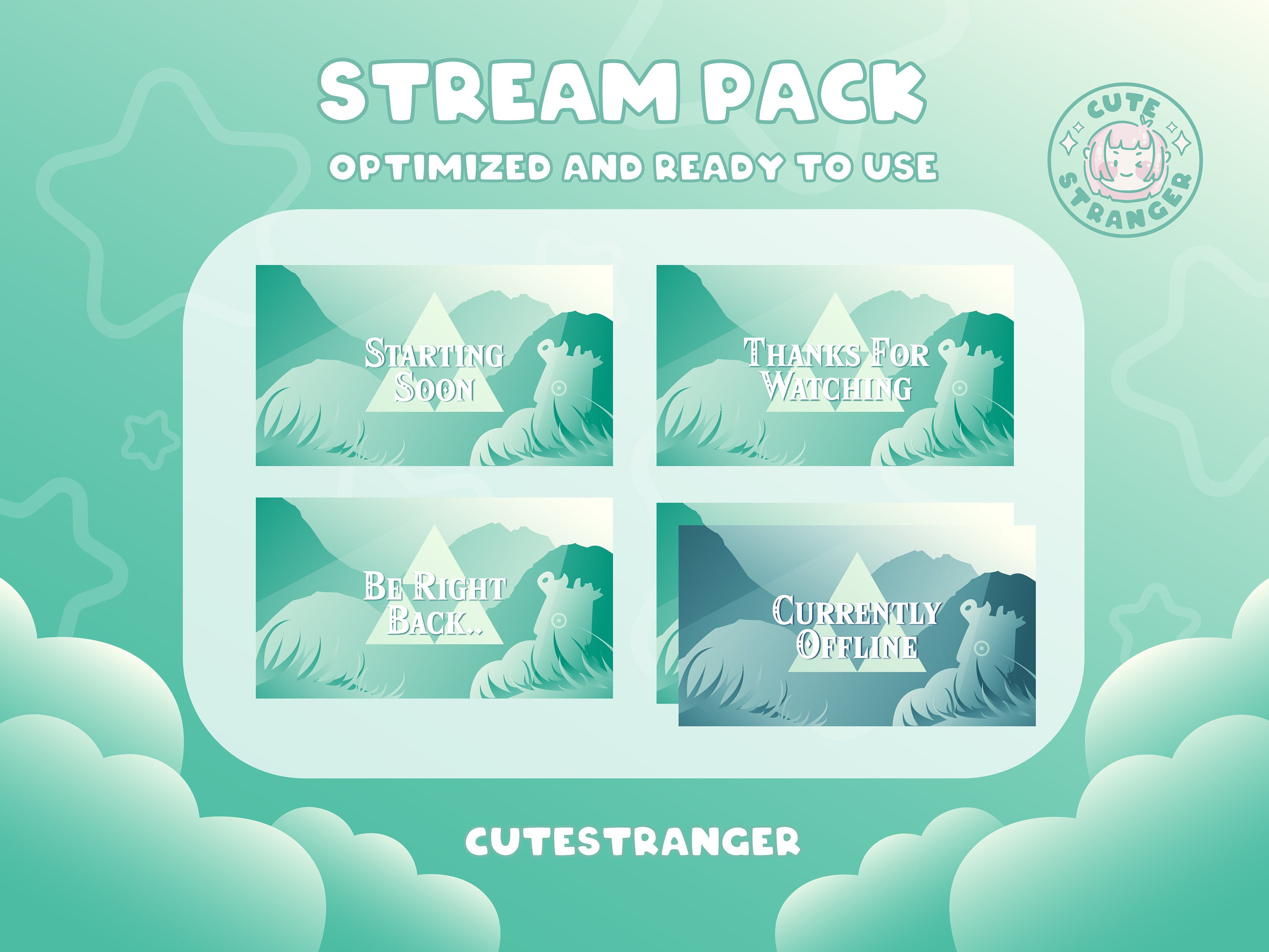 The Legend of Zelda Twitch Overlay / Stream Graphics / Cute / Streamer ...