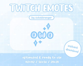 Owo emote | Etsy