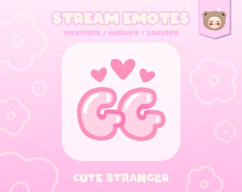 CAP Twitch Emote Pastel Purple / Stream Graphics / Cute / Streamer ...