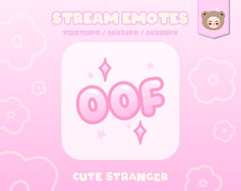 CAP Twitch Emote Pastel Purple / Stream Graphics / Cute / Streamer ...