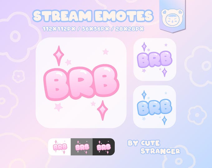 Bouncing BRB Twitch Overlay (DVD Logo Screen Saver Animation) for ...