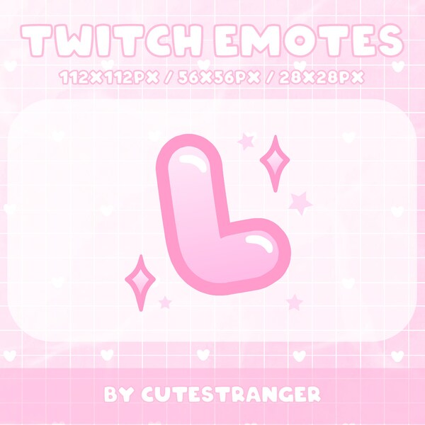 L Emotes Twitch - Etsy Canada