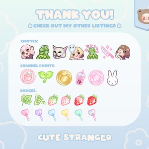 SMASH/PASS Twitch Emote Pastel Pink / Stream Graphics / Cute / Streamer ...