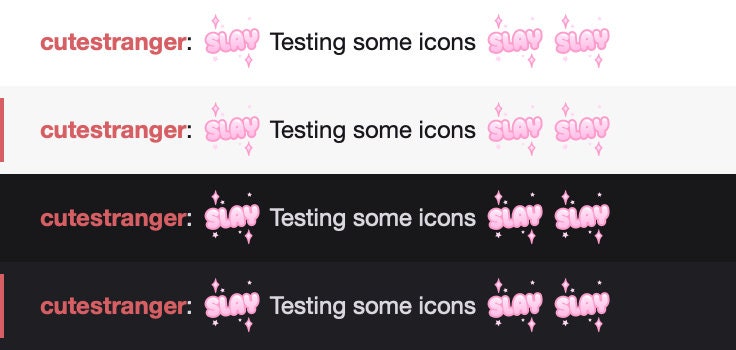 Pastel Pink Slay Twitch Emote / Stream Graphics / Cute / Streamer ...