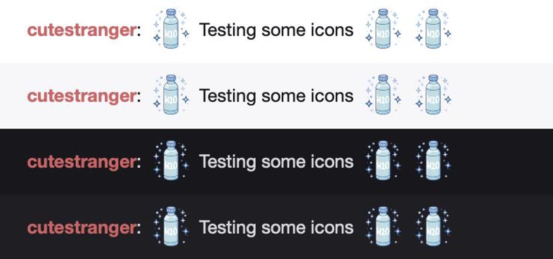 WATER BOTTLE Twitch Emote Channel Points / Stream Graphics / Cute ...