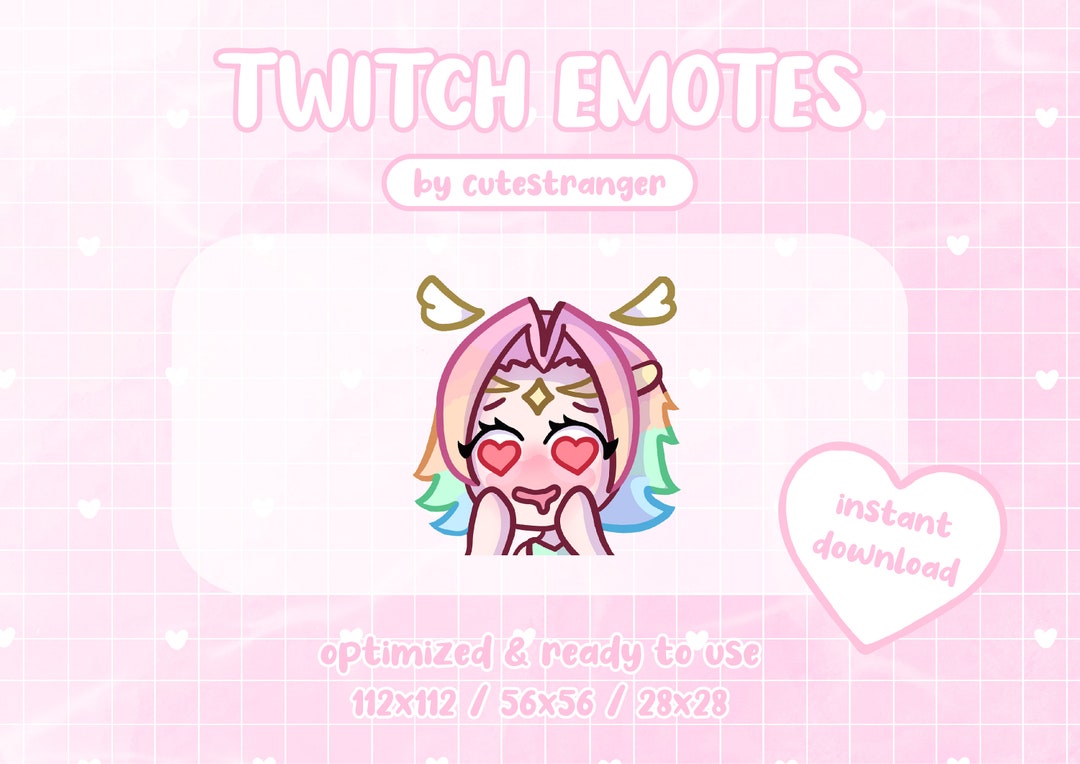 Star Guardian Neeko Twitch Emote Heart - Etsy Israel