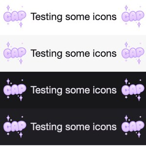 CAP Twitch Emote Pastel Purple / Stream Graphics / Cute / Streamer ...