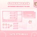 PEACH Stream Package Twitch / Stream Graphics / Cute / Streamer ...
