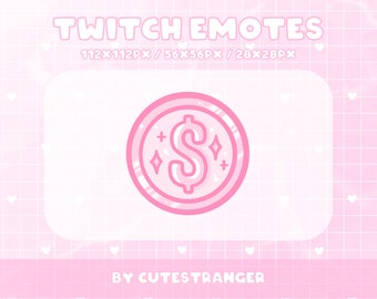 Pink Twitch Emote - Etsy